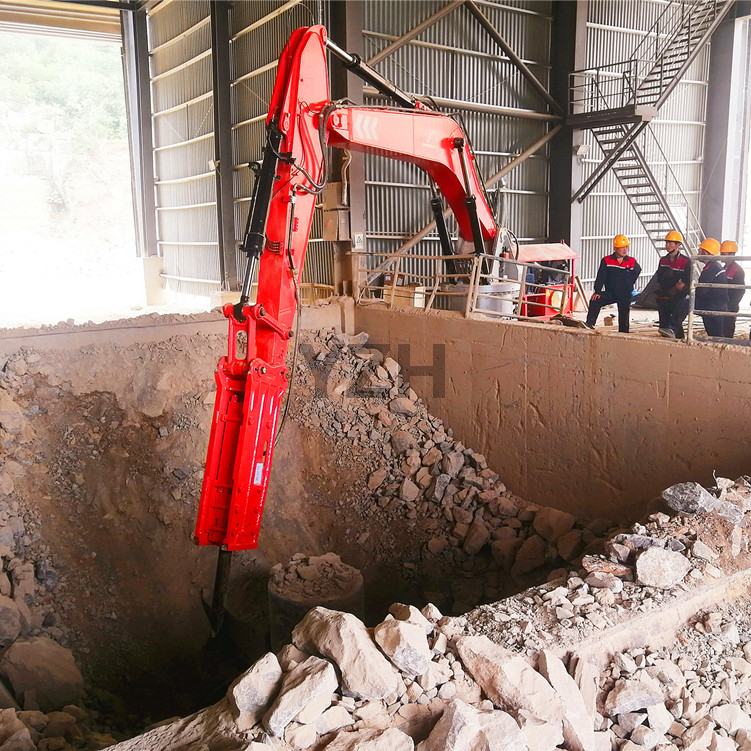 Stationary Pedestal Boom Mounted Rockbreaker - Buy Stationary Pedestal ...