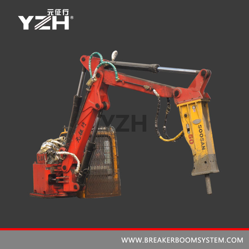 YZH-G330 Rock Breaker Hydraulic Pedestal Boom System - Buy Rock Breaker ...